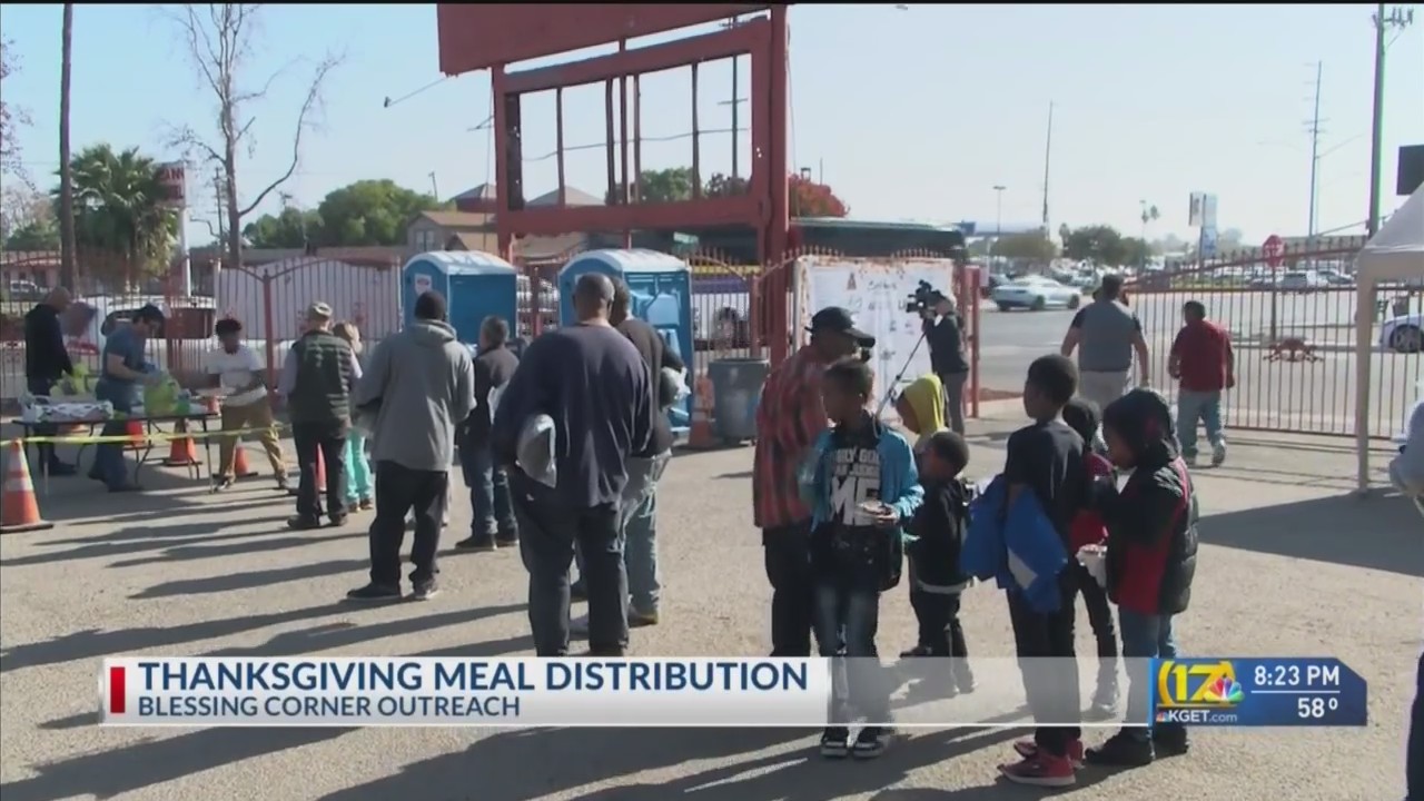 Blessing Corner Outreach delivers meals on Thanksgiving – KGET 17