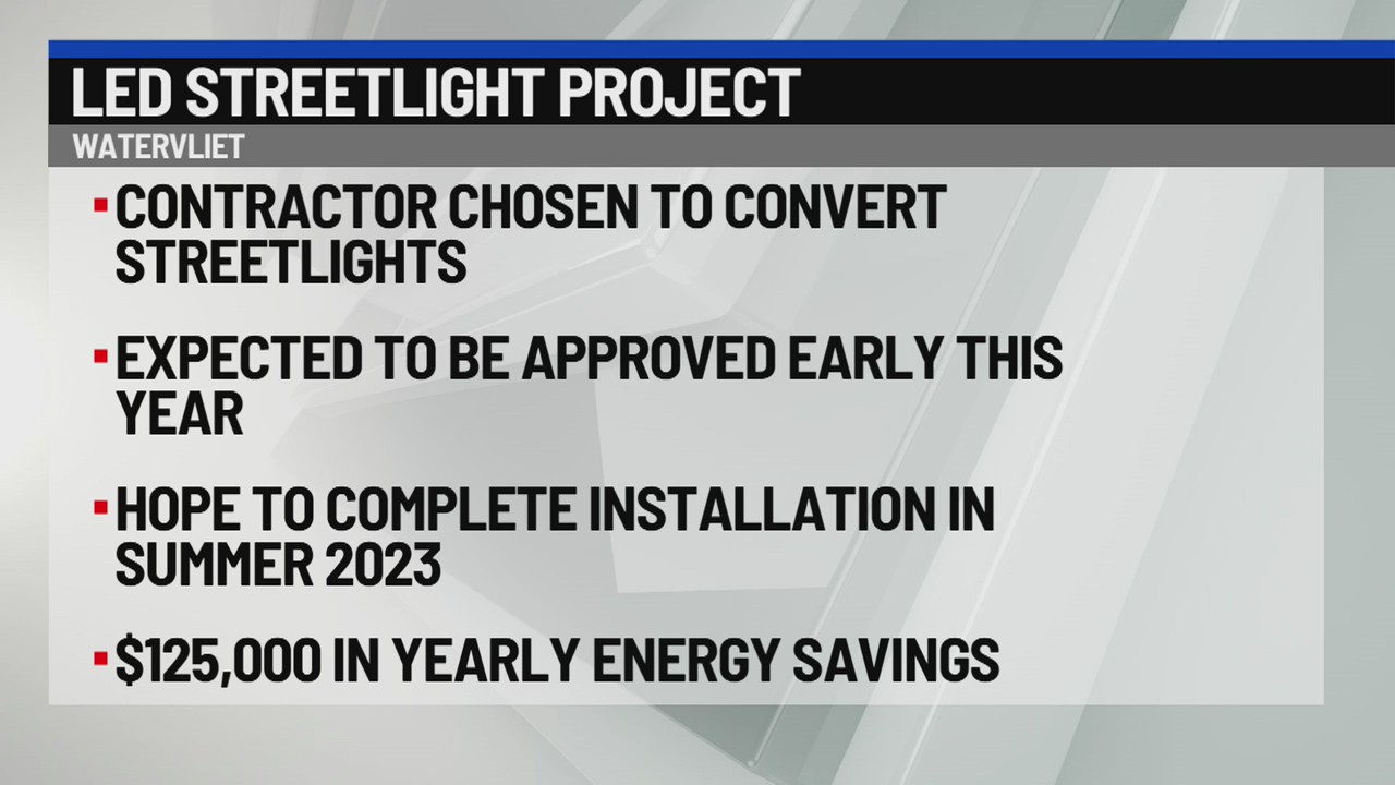 LED streetlight project – NEWS10 ABC