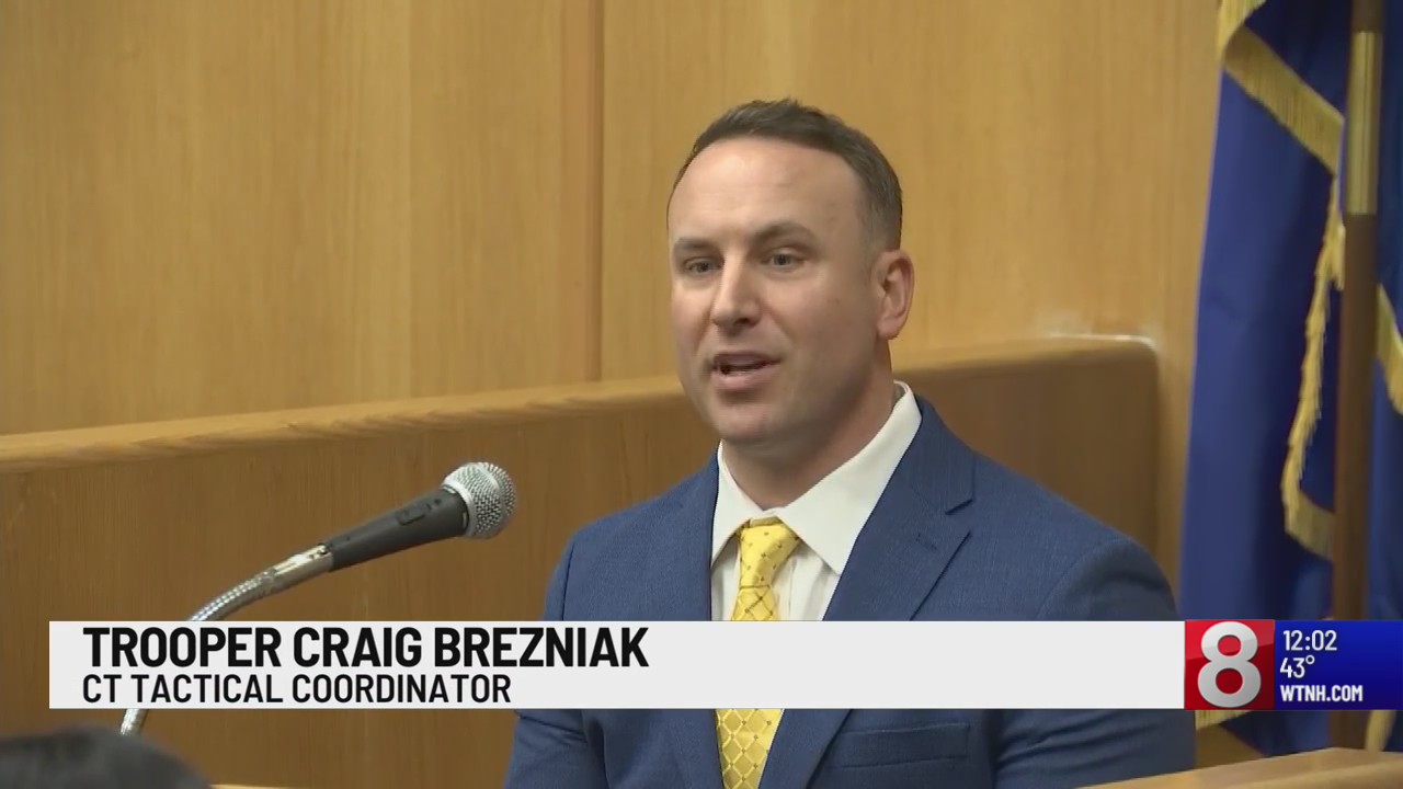 Manslaughter trial of Connecticut State Police Trooper Brian North ...