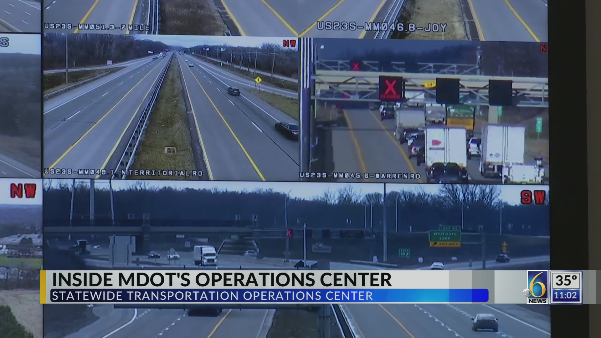Inside MDOT’s operations center – WLNS 6 News