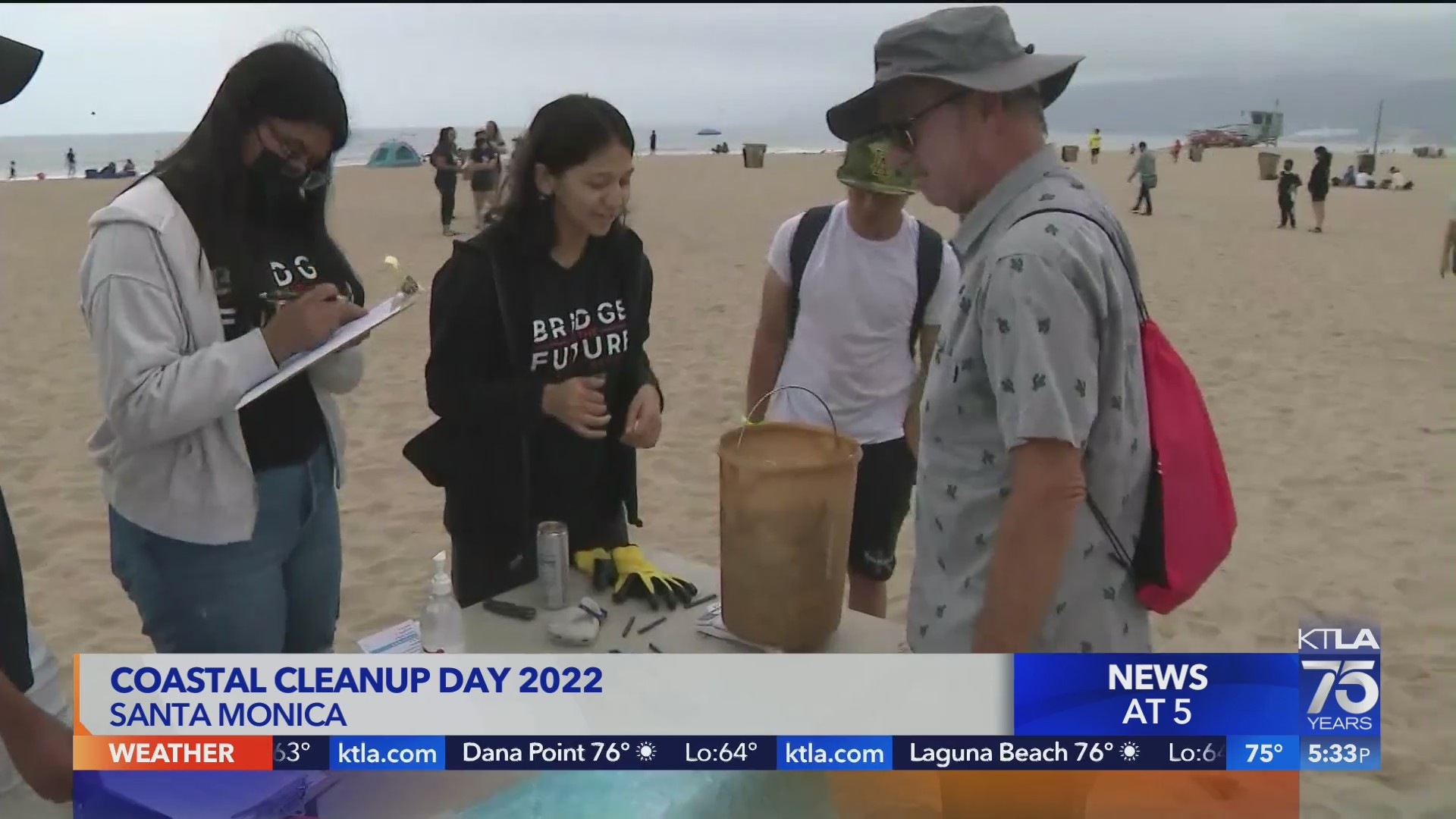 Thousands of volunteers clean up California’s beaches – KTLA
