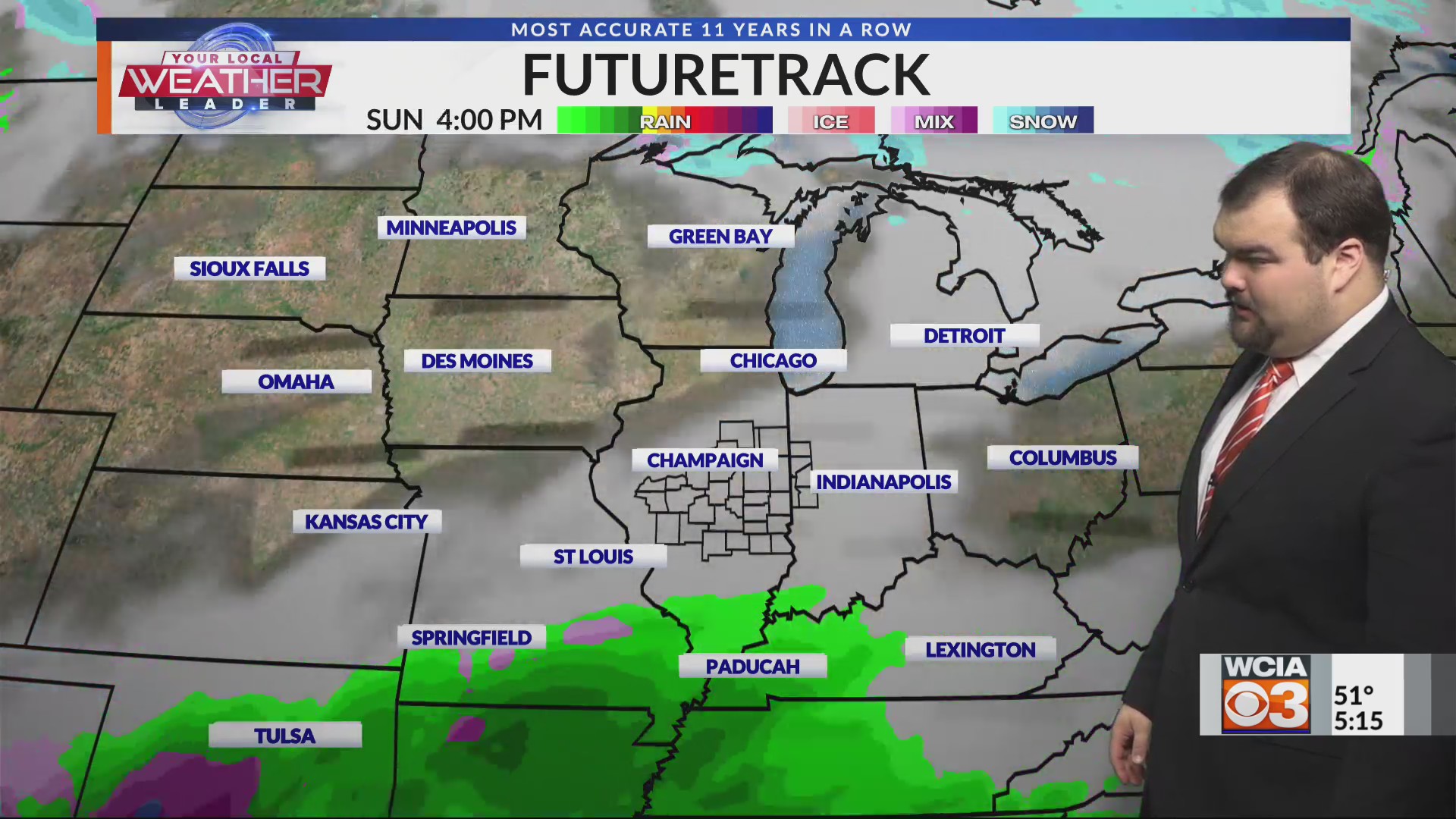 Weather Now: Record Breaking Warmth Possible Today – WCIA.com