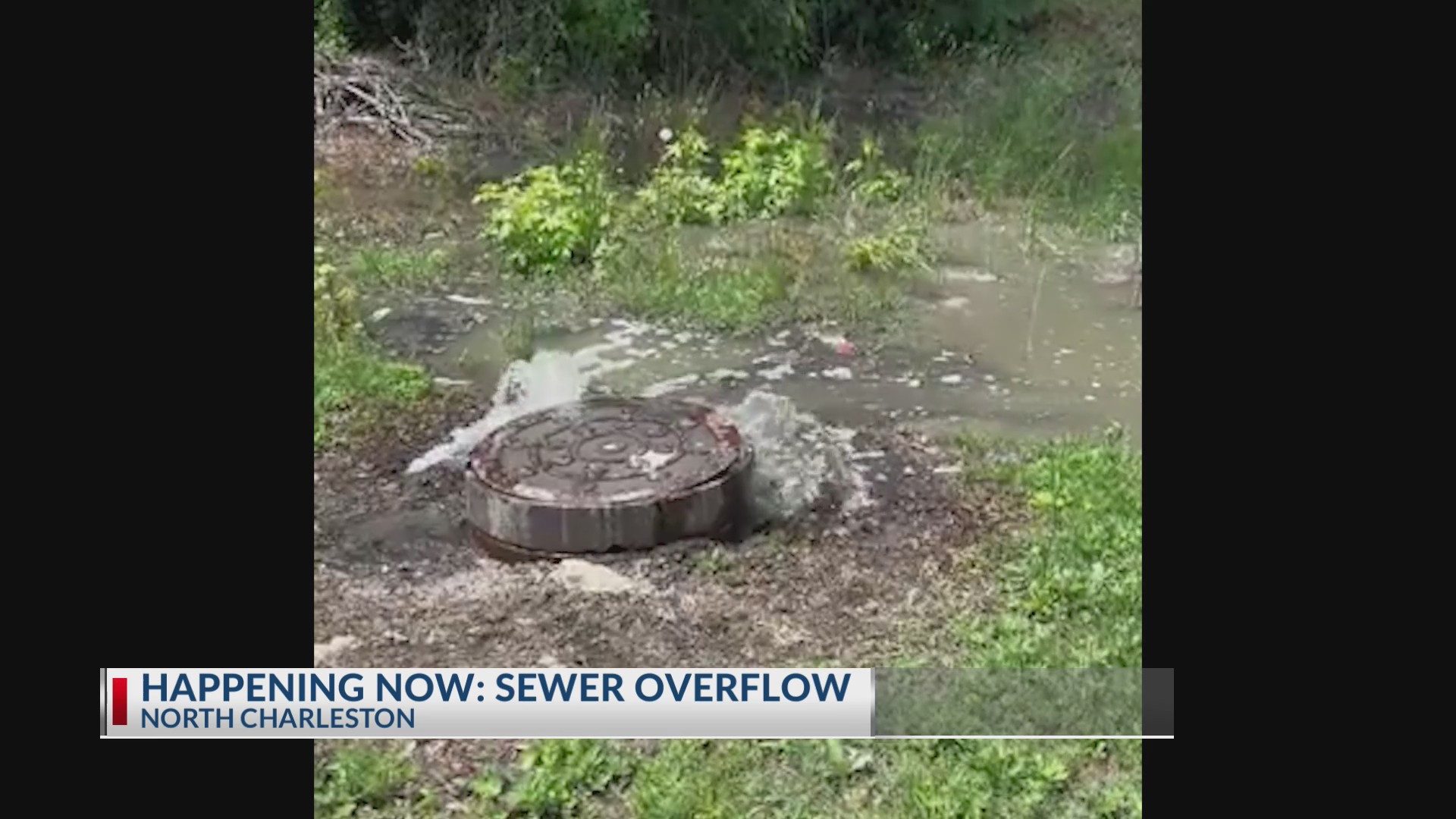 Crews work to control sewer spill in North Charleston – WCBD News 2