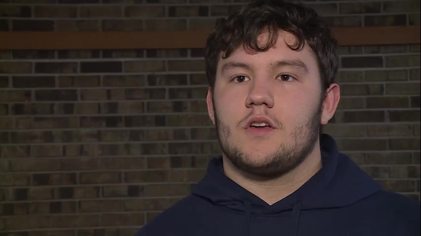 Zack Leighty full interview on signing with Marian University football ...