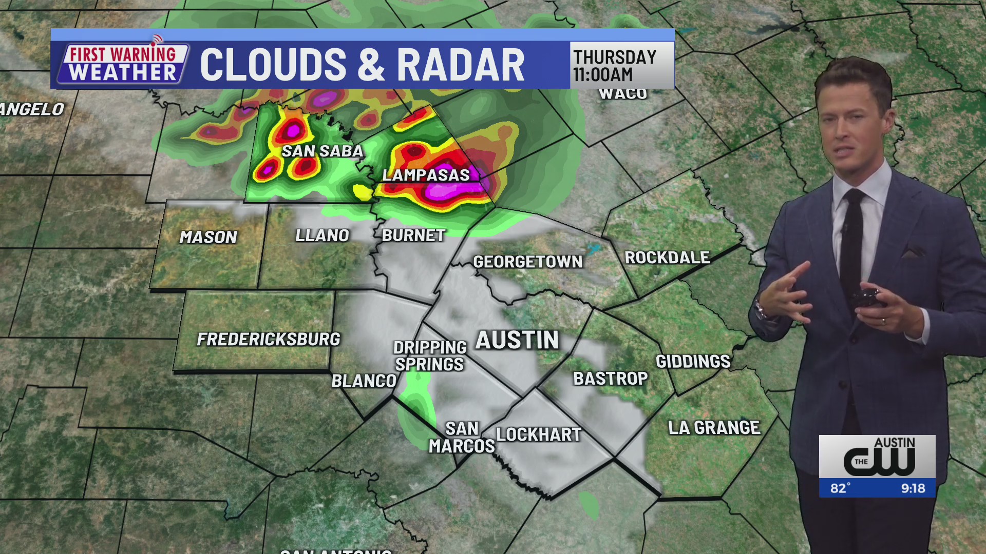 Wednesday overnight First Warning Forecast – KXAN Austin
