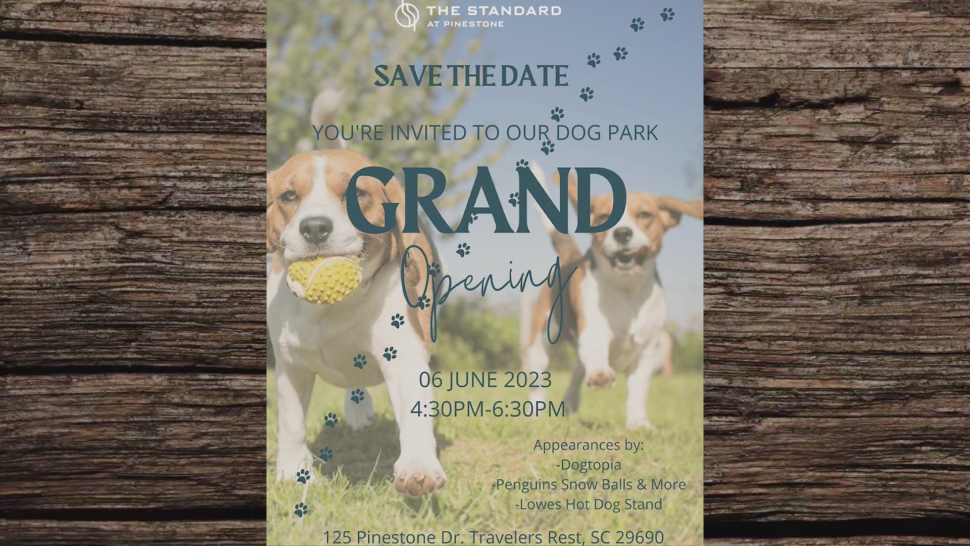 The Standard at Pinestone Announces Dog Park Grand Opening – WSPA 7NEWS