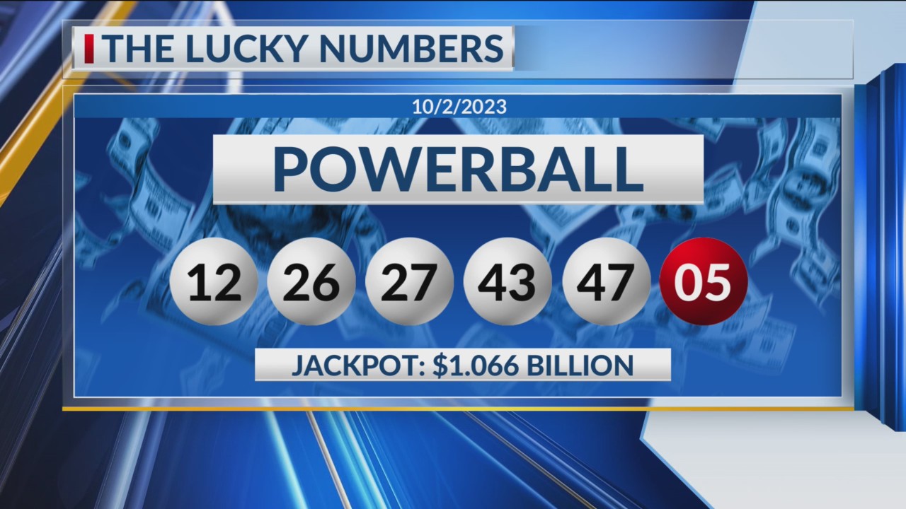 Winning numbers in Monday’s Powerball drawing worth $1 billion – NBC4 ...