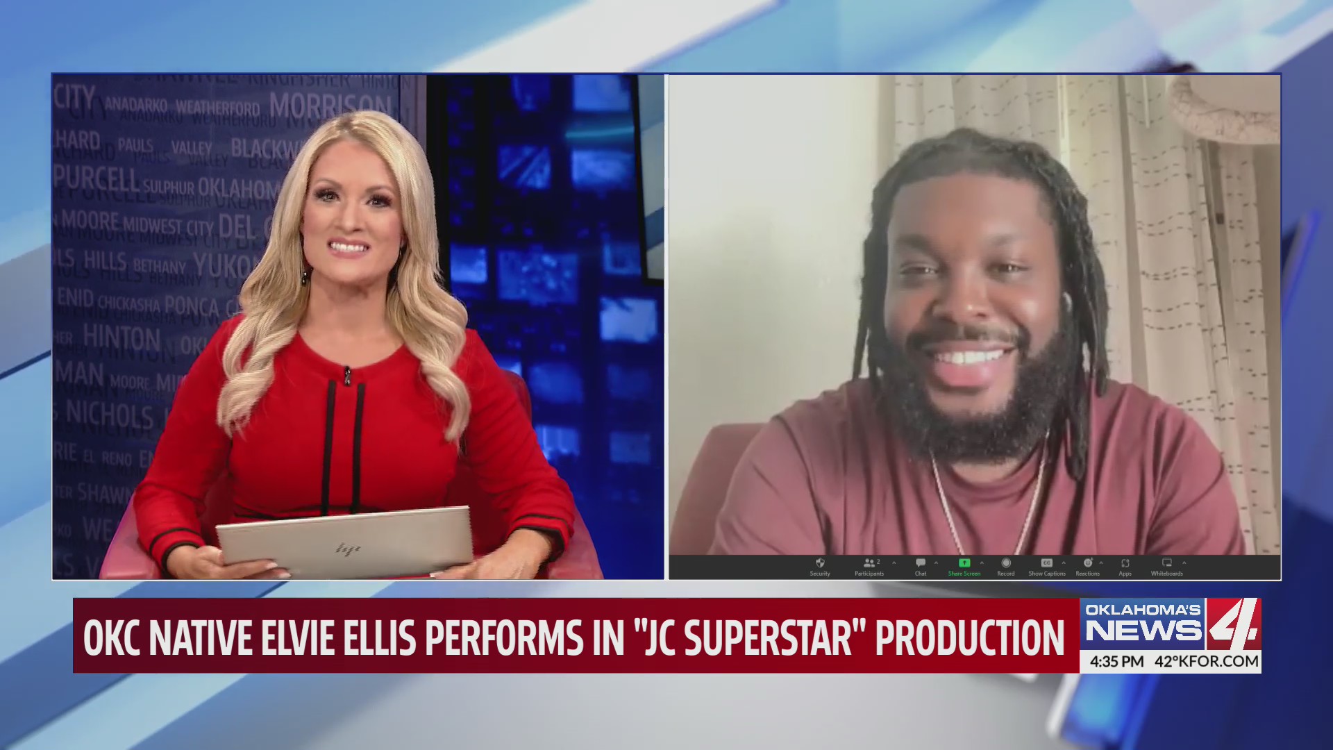 OKC native Elvie Ellis performs in “Jesus Christ Superstar” production ...