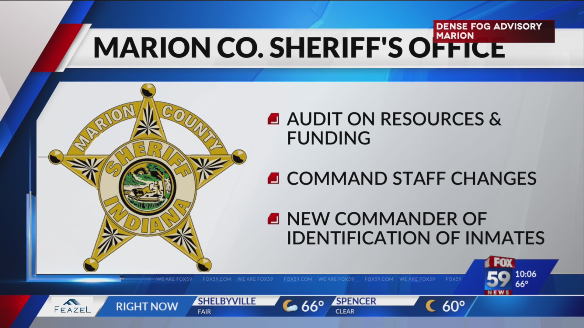 Marion County Sheriff’s Office confirms staffing changes, sheriff ...