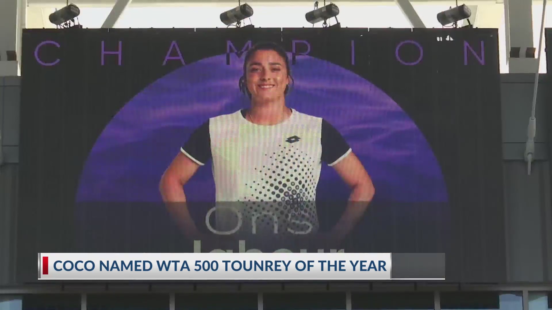 Credit One Charleston Opened named WTA 500 tourney of the year for ...