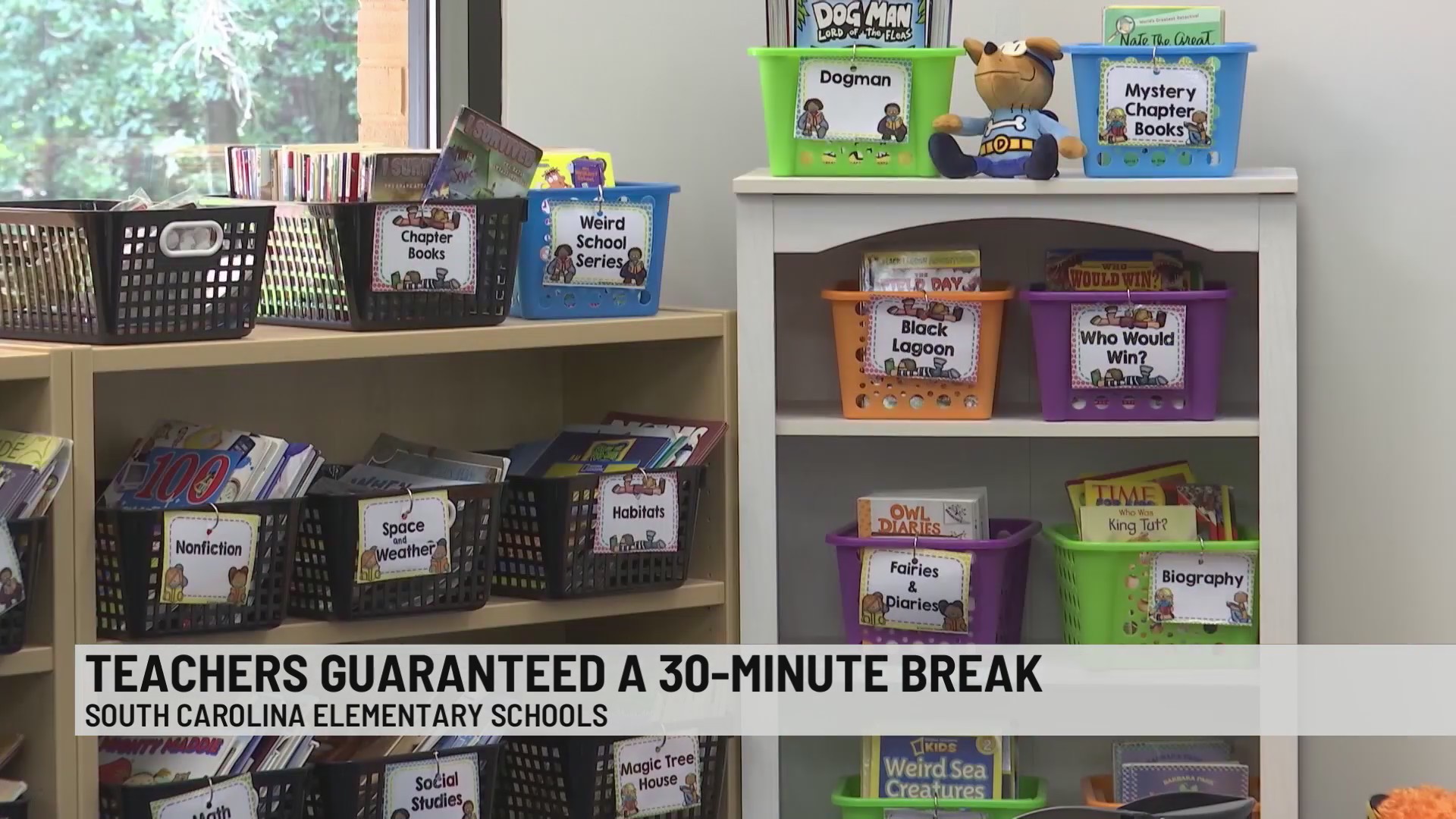 Some SC teachers will now get a daily state mandated break – WSPA 7NEWS