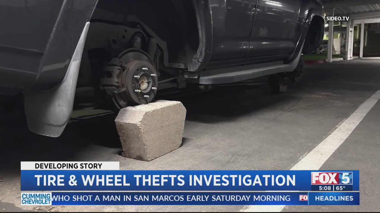 These Toyota models targeted in wheel, tire thefts across county – FOX ...