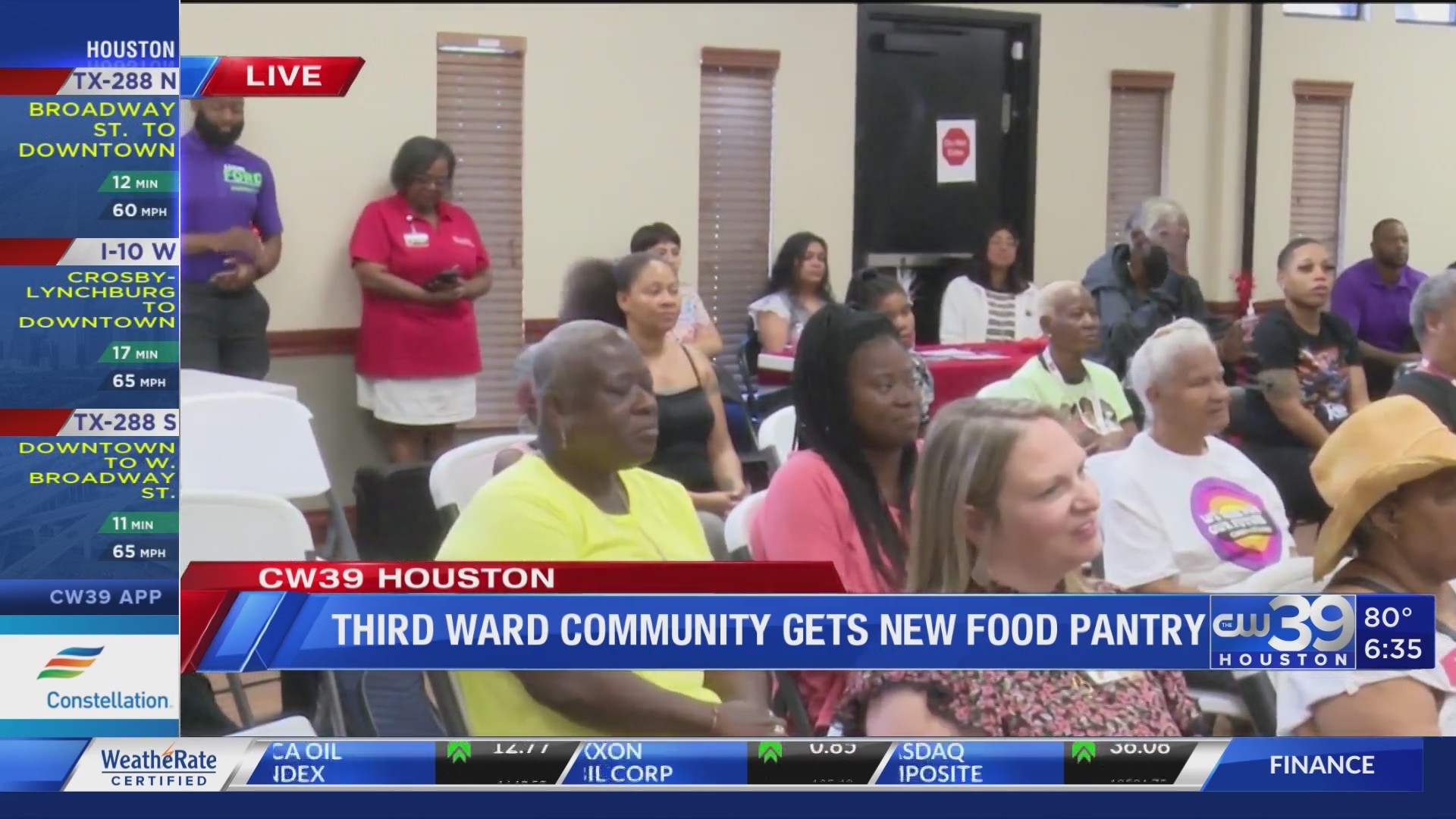 Houston Housing Authority opens their first ever food pantry for ...