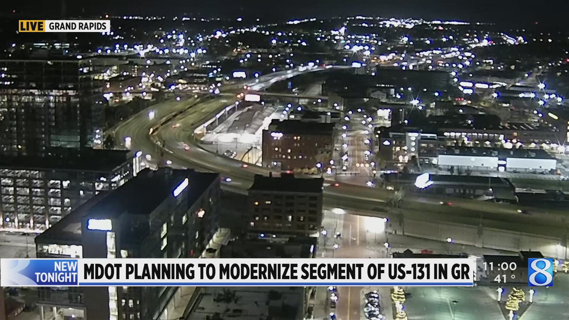 MDOT planning to modernize segment of US-131 in Grand Rapids – WOODTV.com