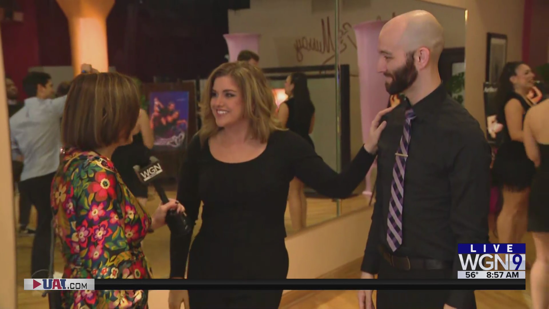 Around Town – Dancing With Chicago Celebrities – WGN-TV