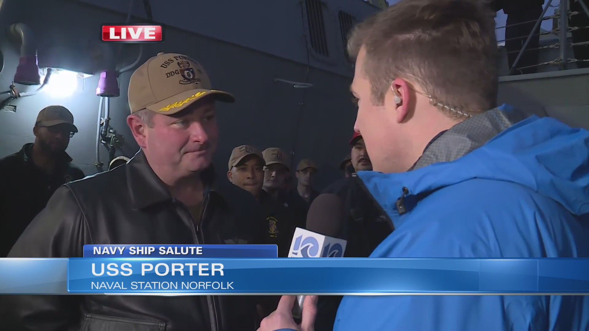 WAVY’s Navy Ship Salute: USS Porter – WAVY.com