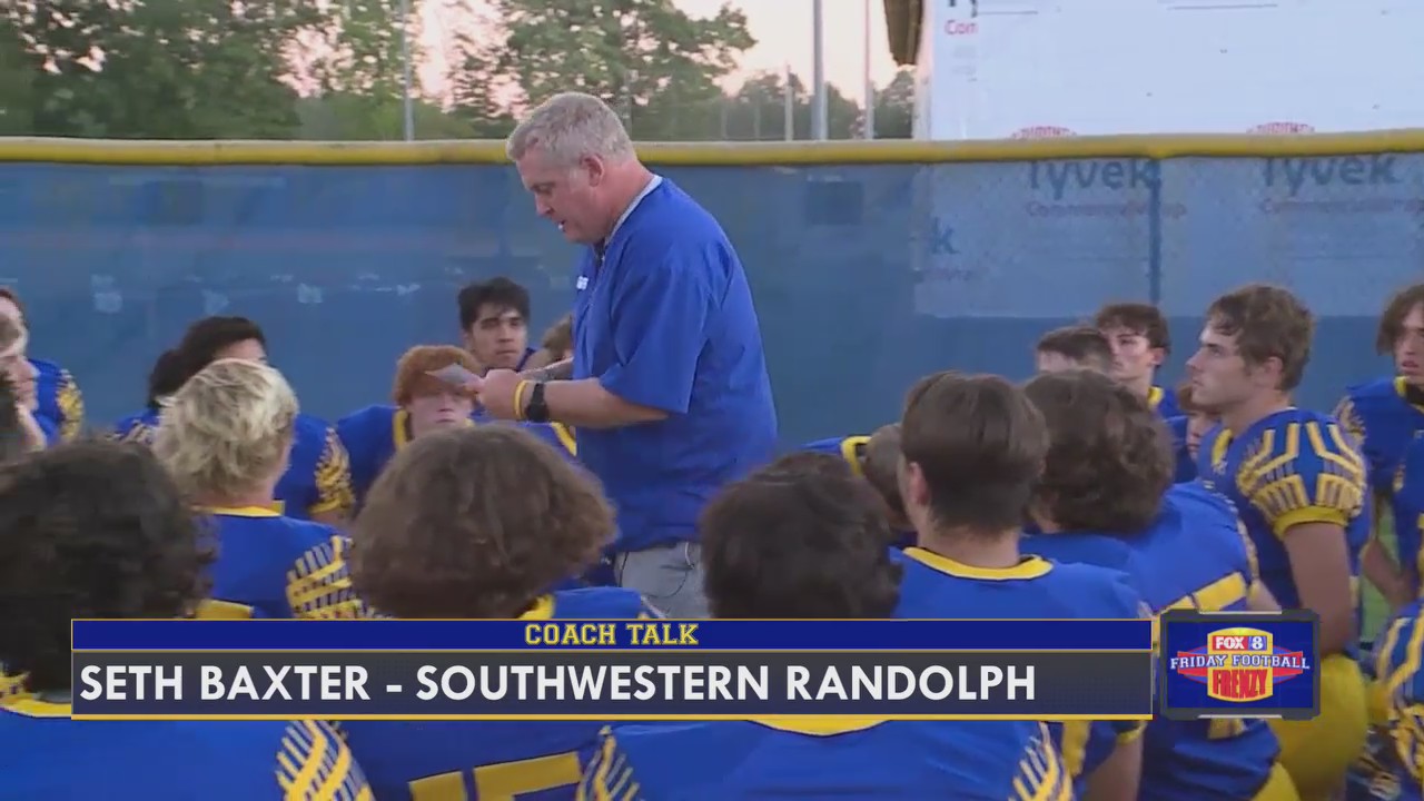Coach Talk: Seth Baxter, head coach of Southwestern Randolph High ...