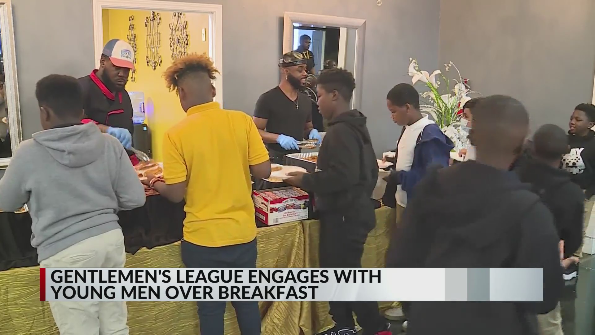 The Gentlemen’s League engages with young men over breakfast – WREG.com