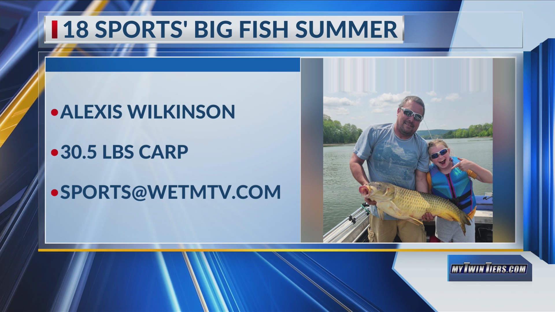 18 Sports’ Big Fish Summer – Alexis Wilkinson’s Carp – WETM ...