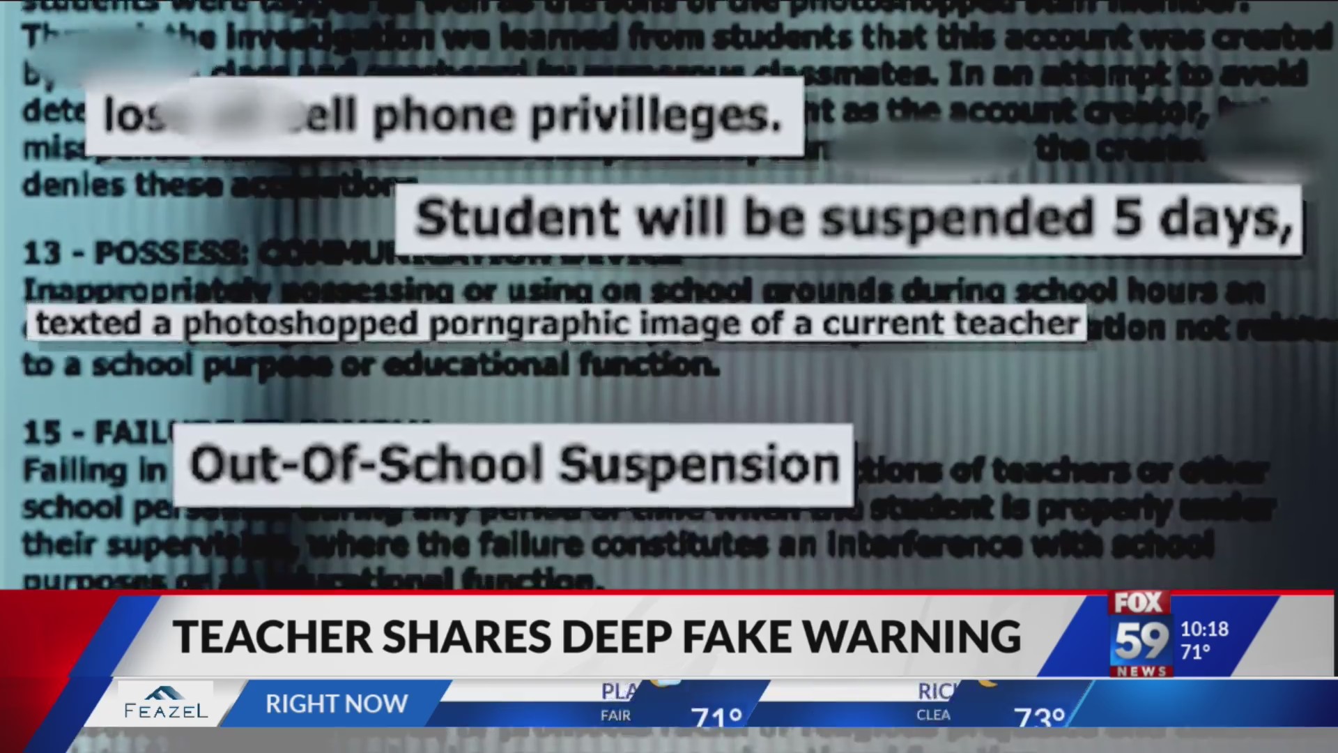 Teacher wants tougher consequences for students who edited her face ...