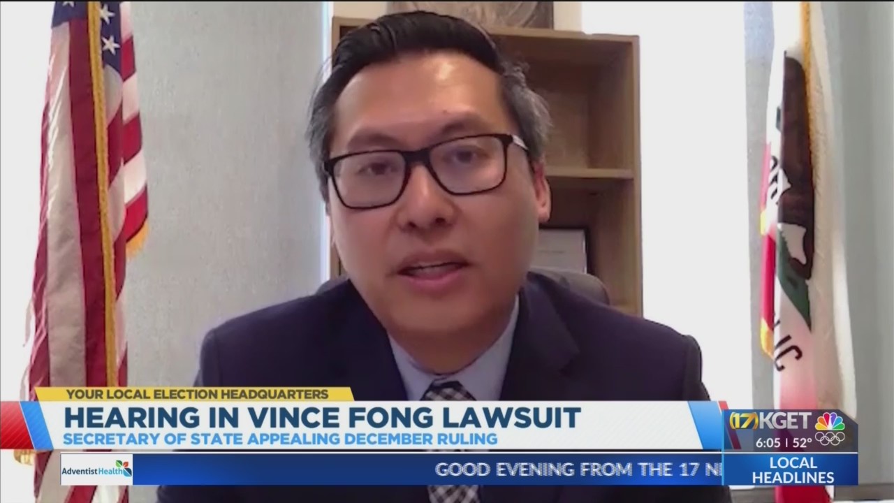 Attorneys present oral arguments on Vince Fong’s candidacy for full ...