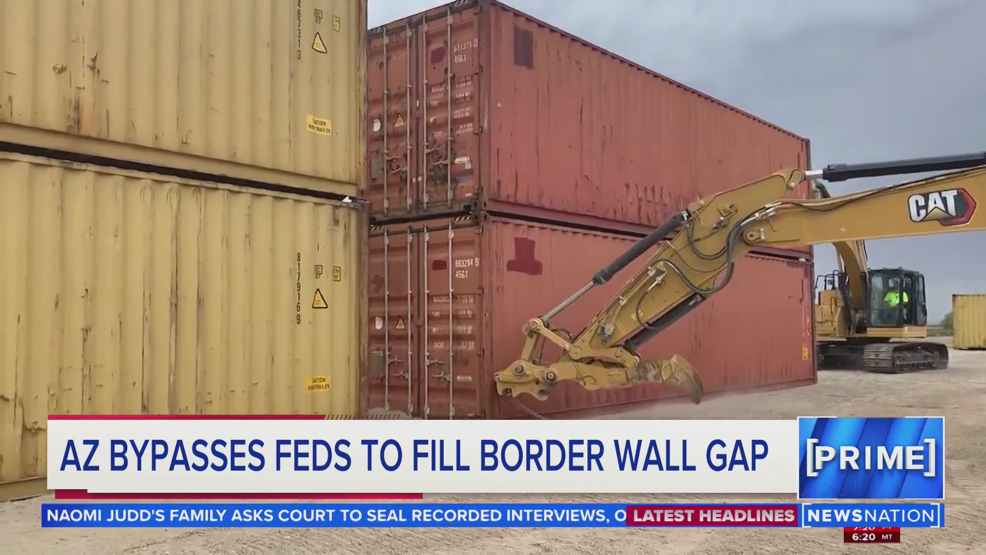 AZ bypasses feds to fill border wall gap | NewsNation Prime – NewsNation