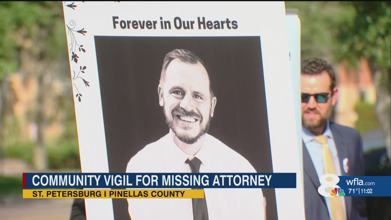 Community holds memorial for missing Largo attorney Steven Cozzi – WFLA