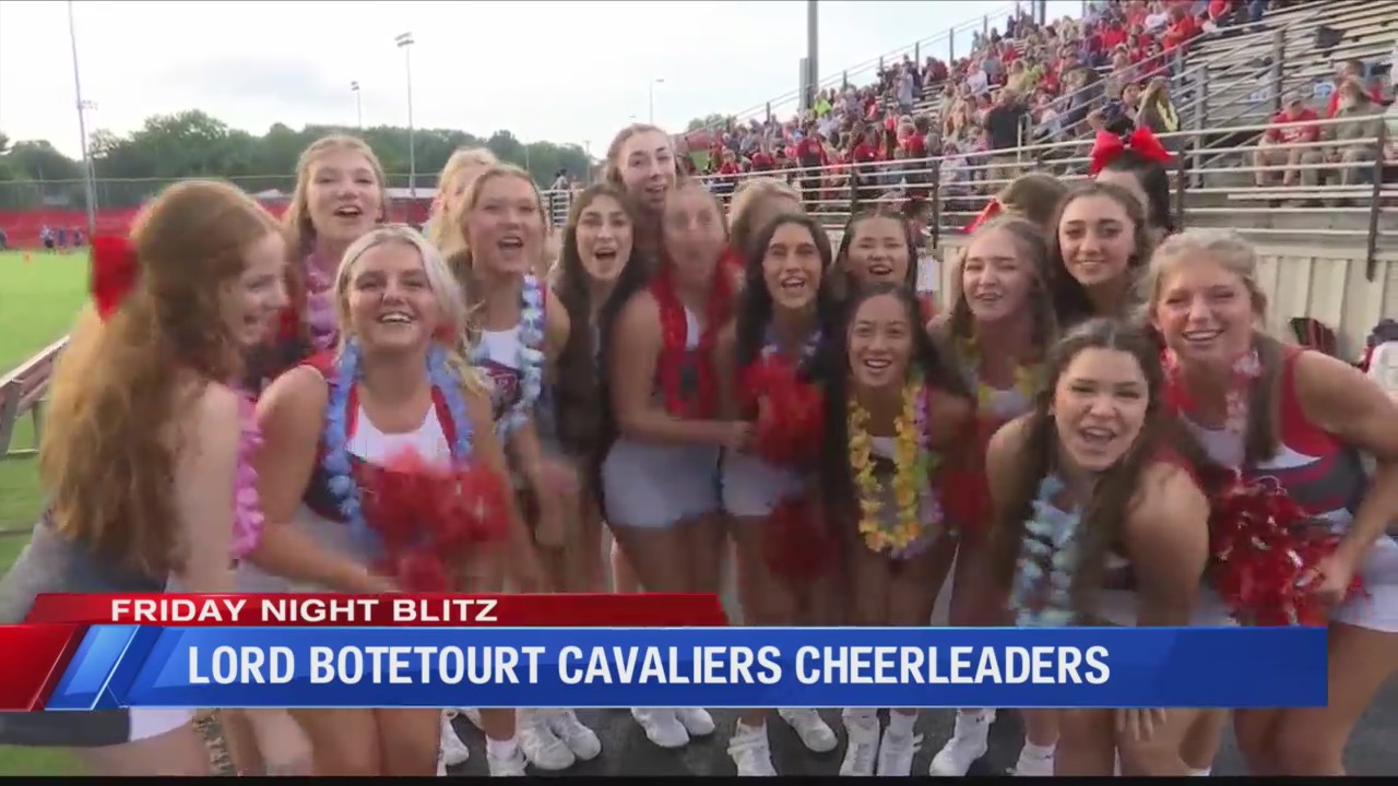Friday Night Blitz Week 3: Lord Botetourt Cheerleaders – WFXRtv