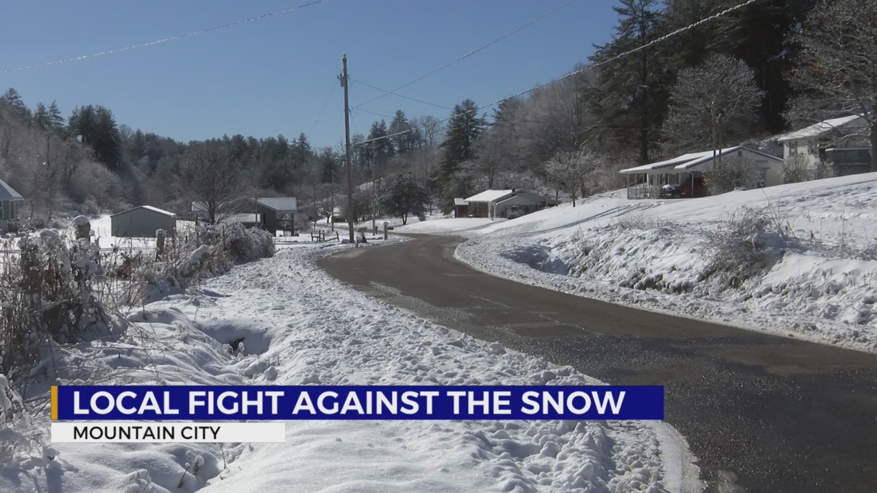Mountain City received heavy amounts of snow – WJHL | Tri-Cities News ...