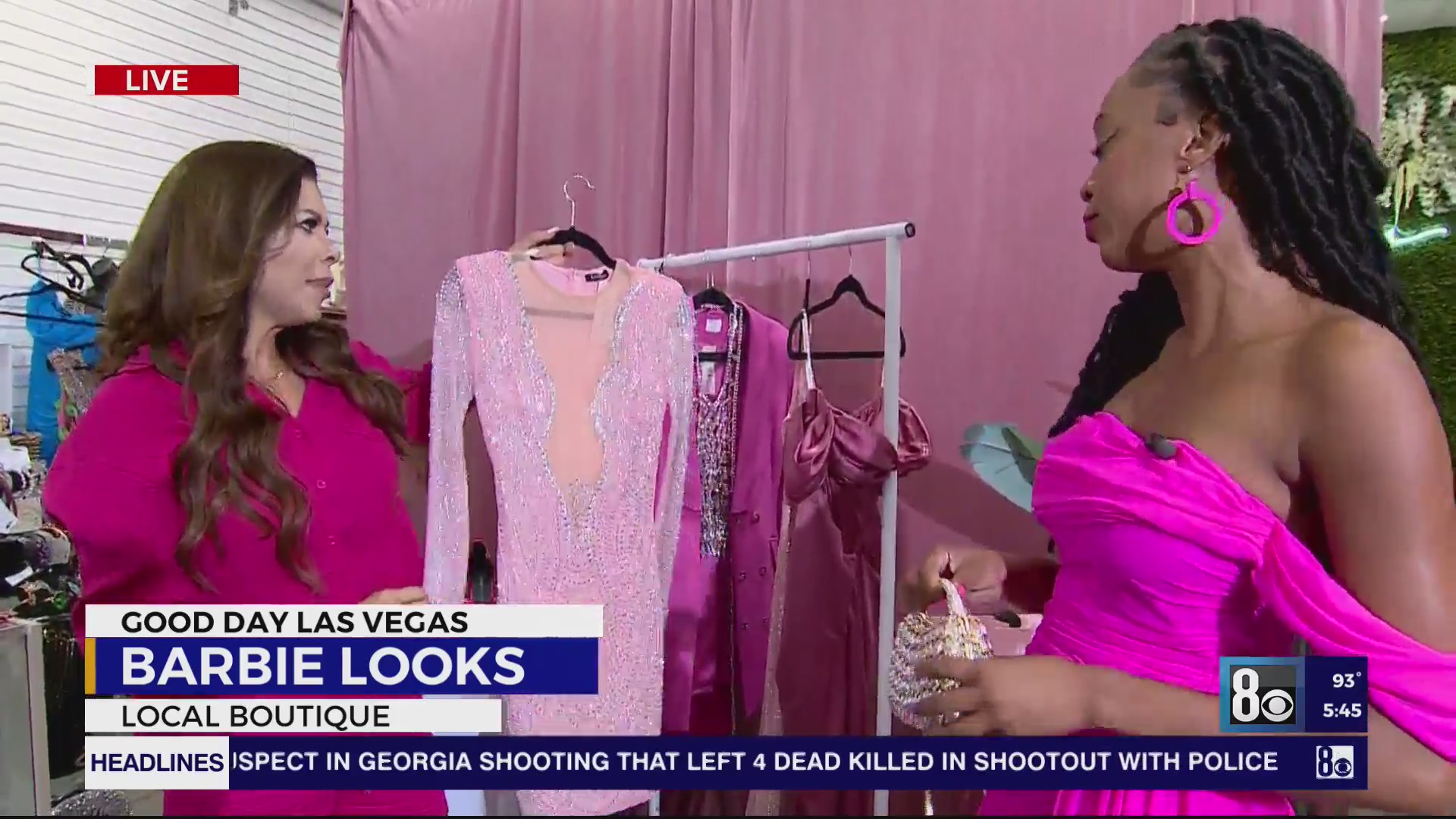 Candese Charles: Barbie Girl Barbie World Looks – KLAS
