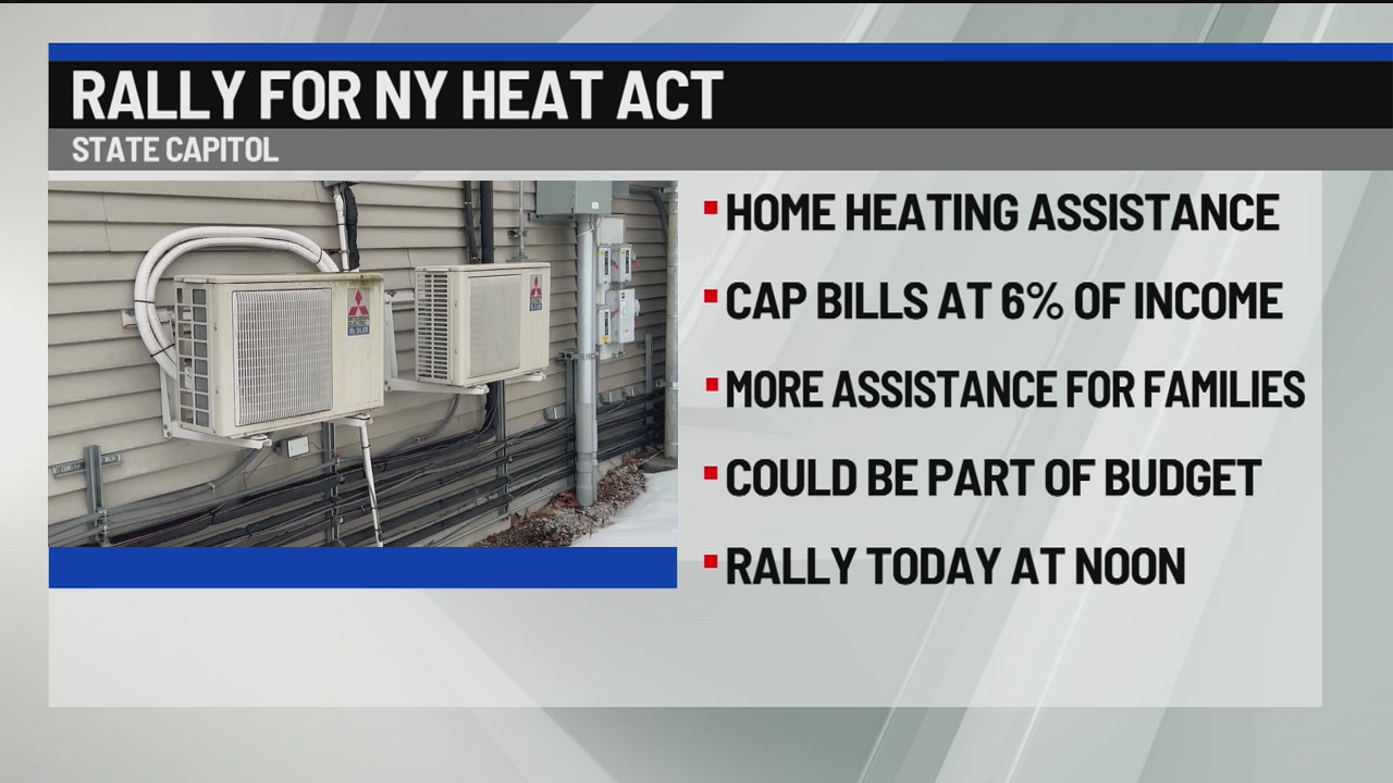 Rally for NY Heat Act – NEWS10 ABC