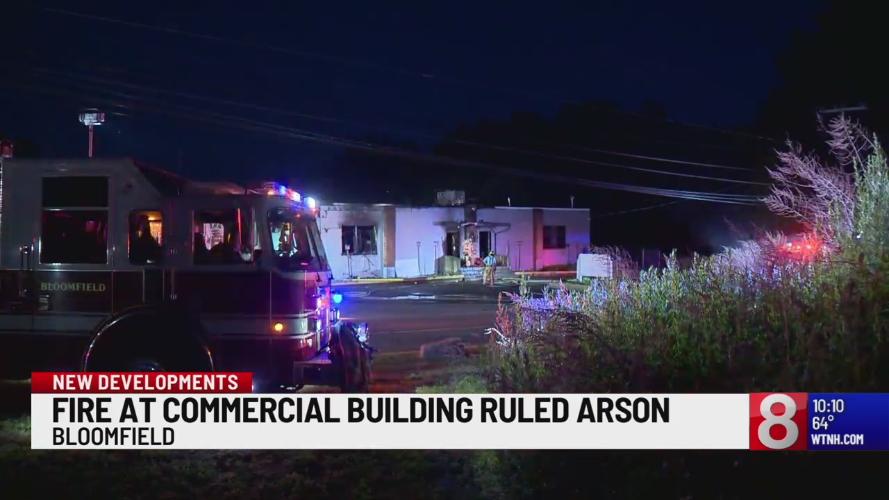Police suspect arson in Bloomfield building fire – WTNH.com