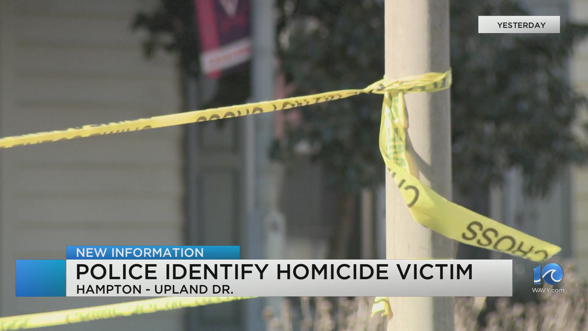 Police identify Hampton homicide victim. – WAVY.com