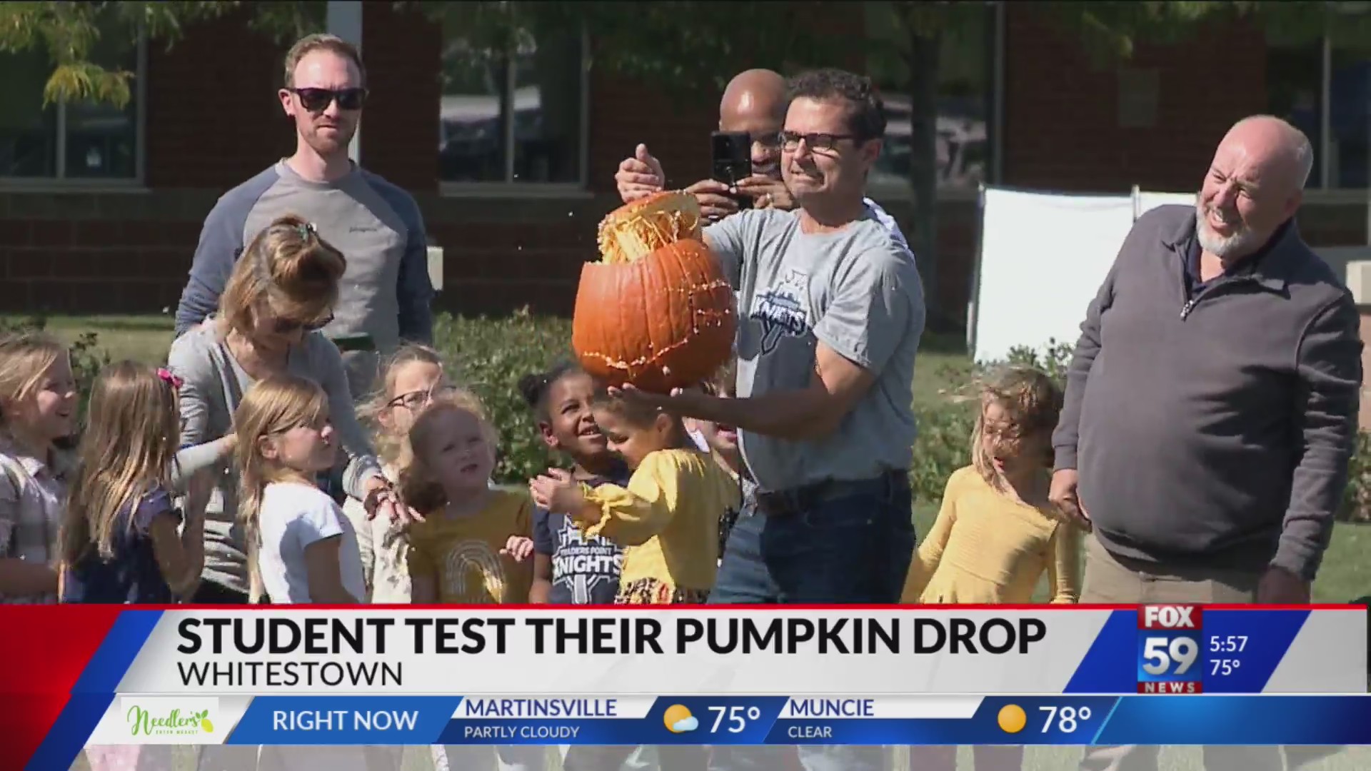 It’s raining gourds: Elementary students learn science through pumpkin ...