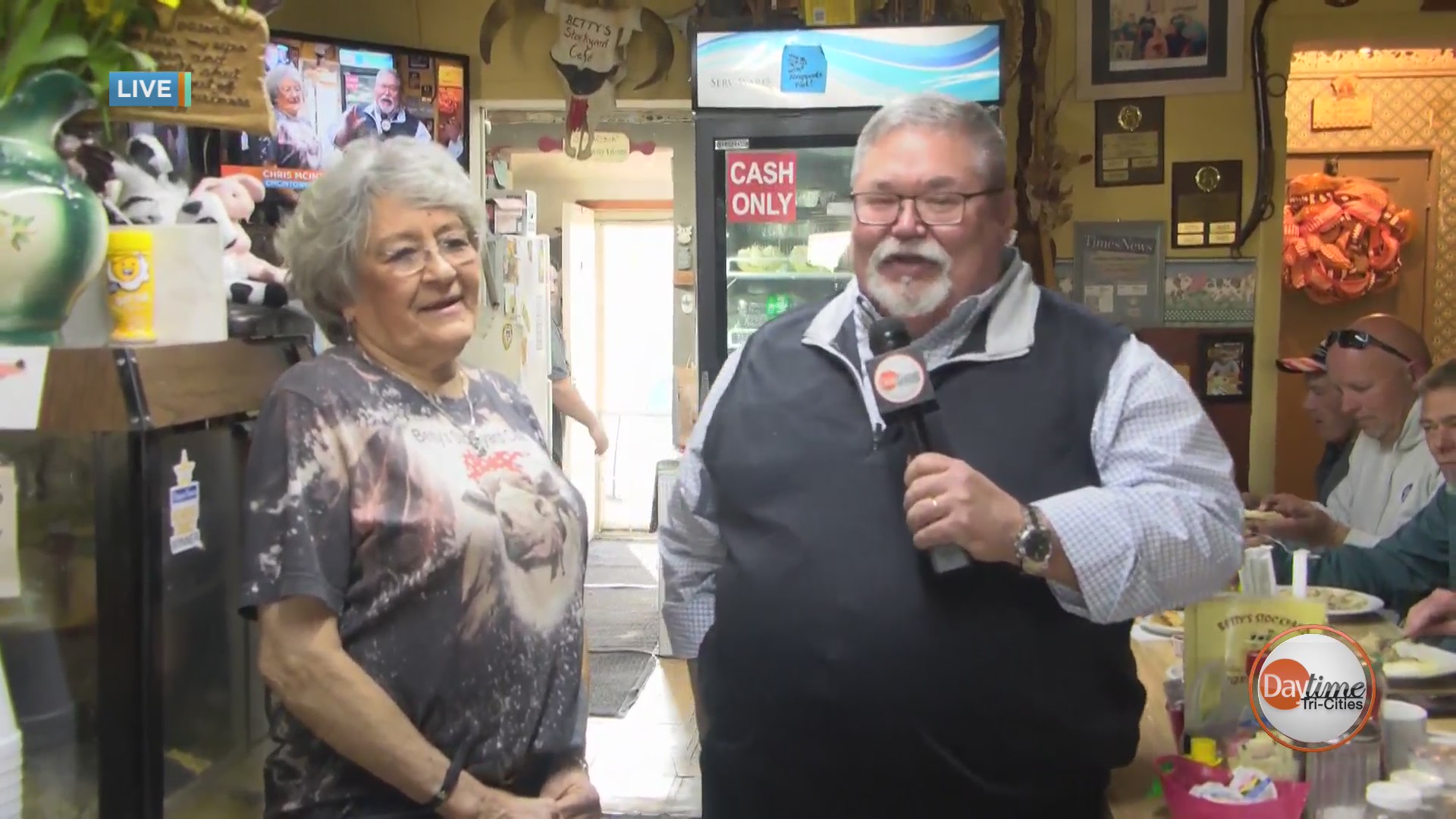 Breakfast with Daytime at Betty’s Stockyard Cafe – WJHL | Tri-Cities ...