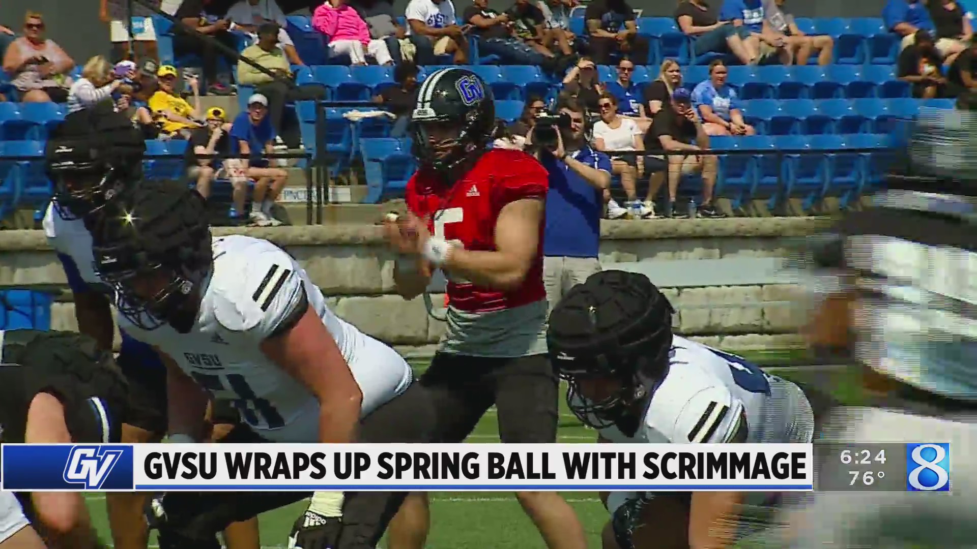 GVSU wraps up spring ball with scrimmage – WOODTV.com