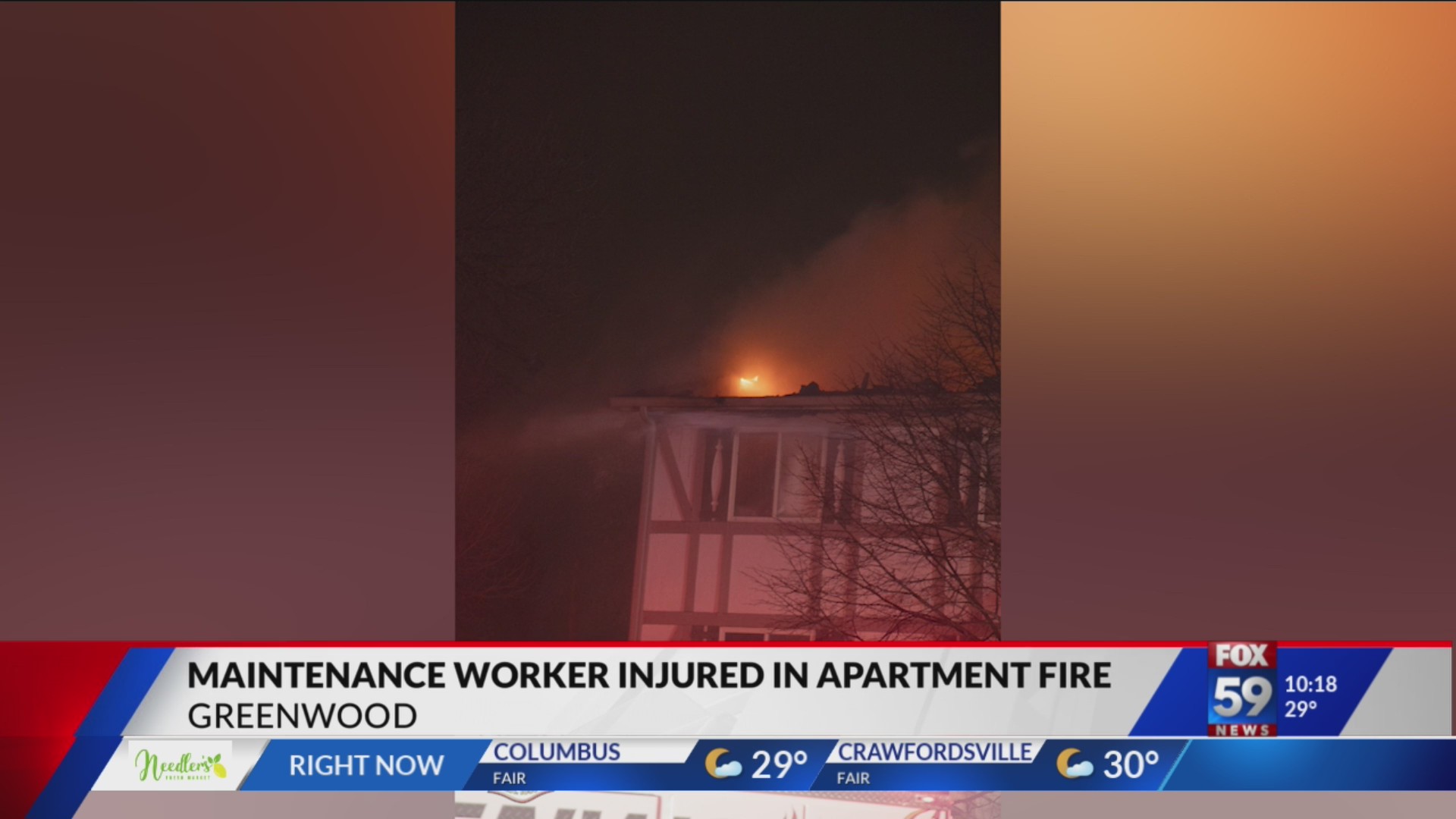 Apartment fire in Greenwood leaves residents displaced, injured – Fox 59