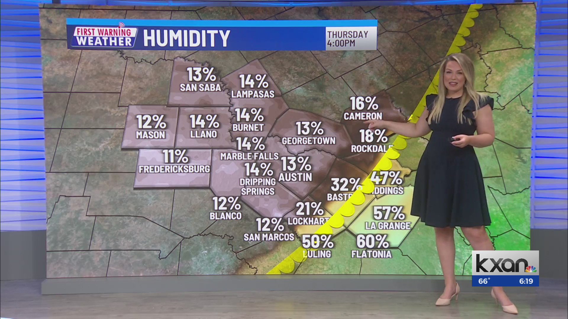 First Warning Weather with Kristen Currie – KXAN Austin