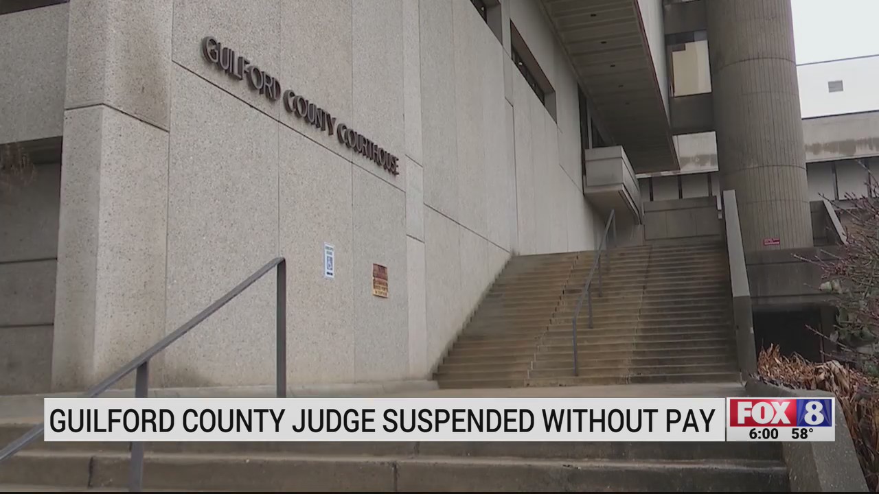 Guilford County judge suspended without pay – FOX8 WGHP