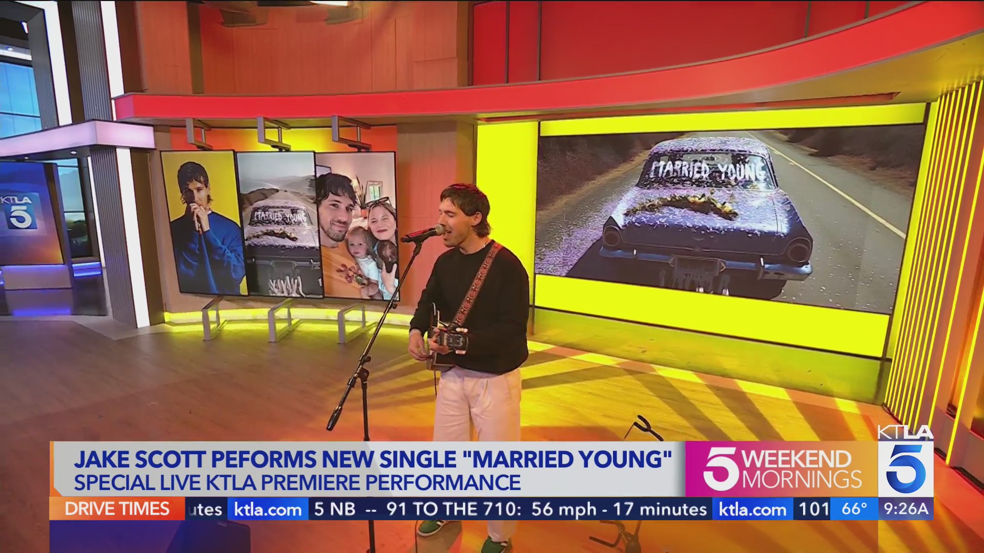 Singer-Songwriter Jake Scott performs his new single ‘Married Young’ – KTLA