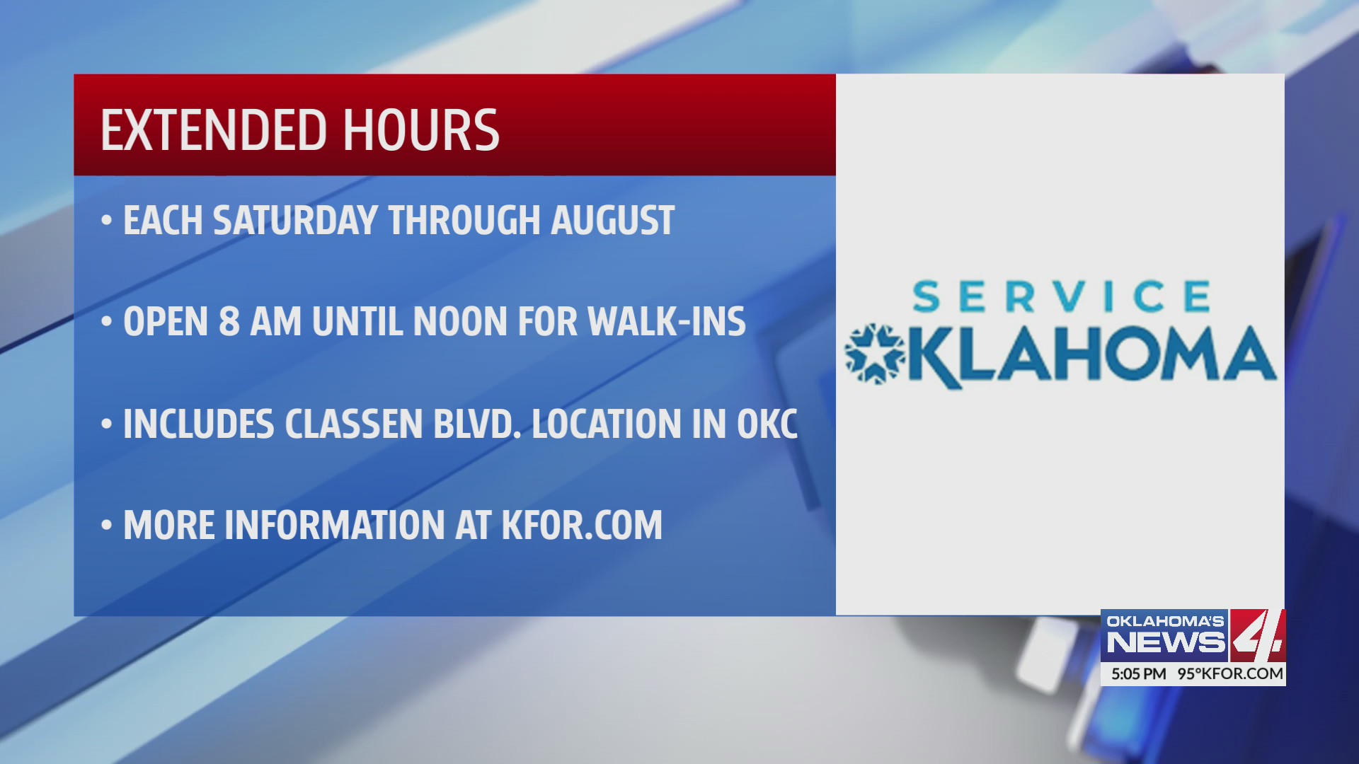 Service Oklahoma announces Drive Back to School campaign – KFOR.com ...