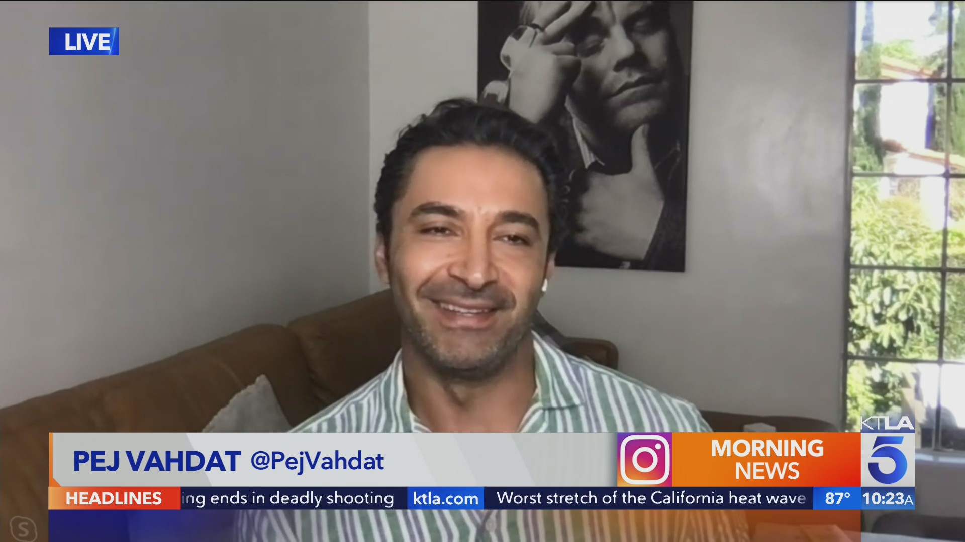 ‘City on a Hill’ actor Pej Vahdat reveals how his creativity helped ...