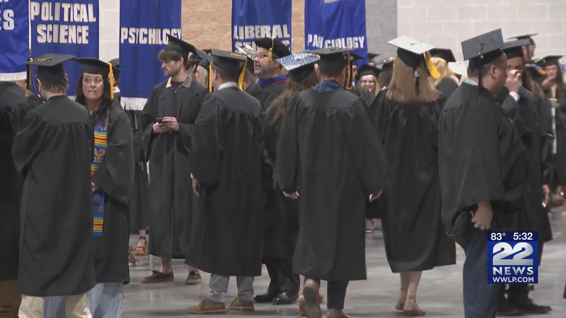 Westfield State University Class of 2022 graduation ceremony – WWLP