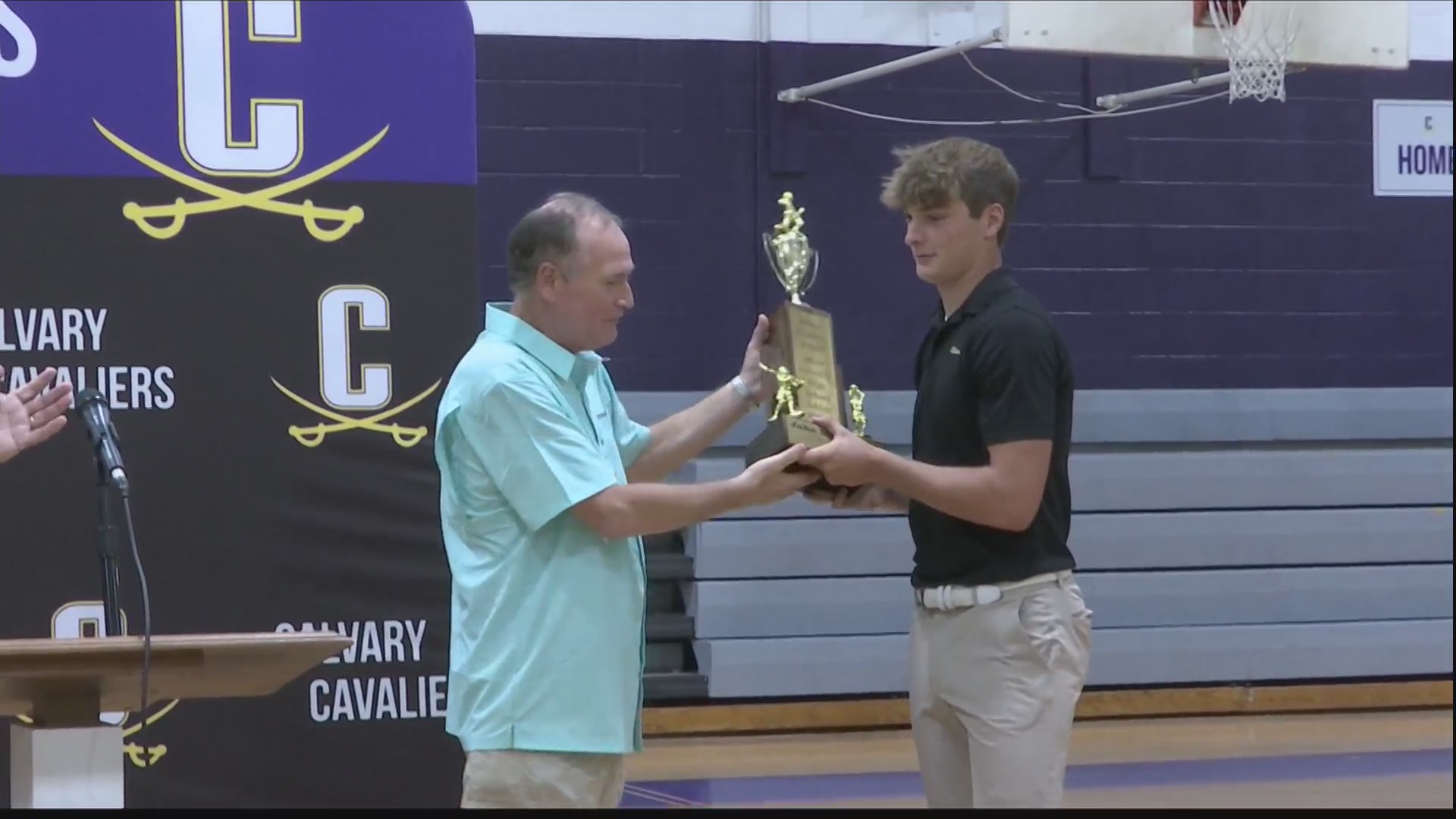 Jake Merklinger receiver 70th Ashley Dearing Award – WSAV-TV