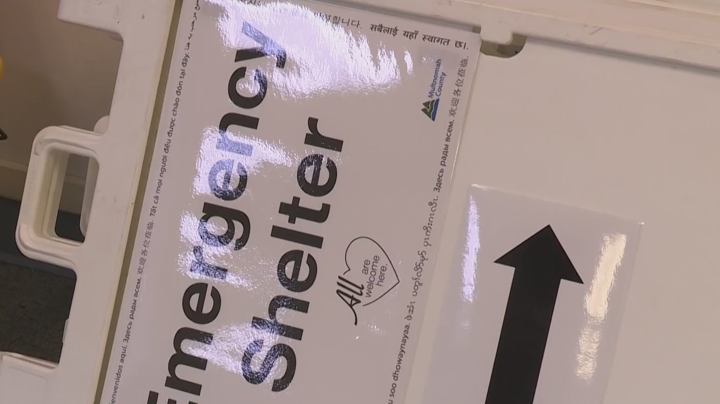Multnomah County State Of Emergency Prompts Warming Shelter Openings