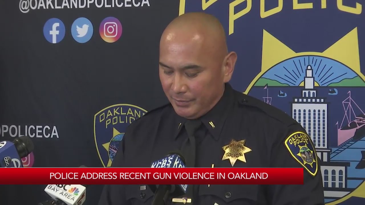 Oakland police address recent gun violence in Oakland – KRON4