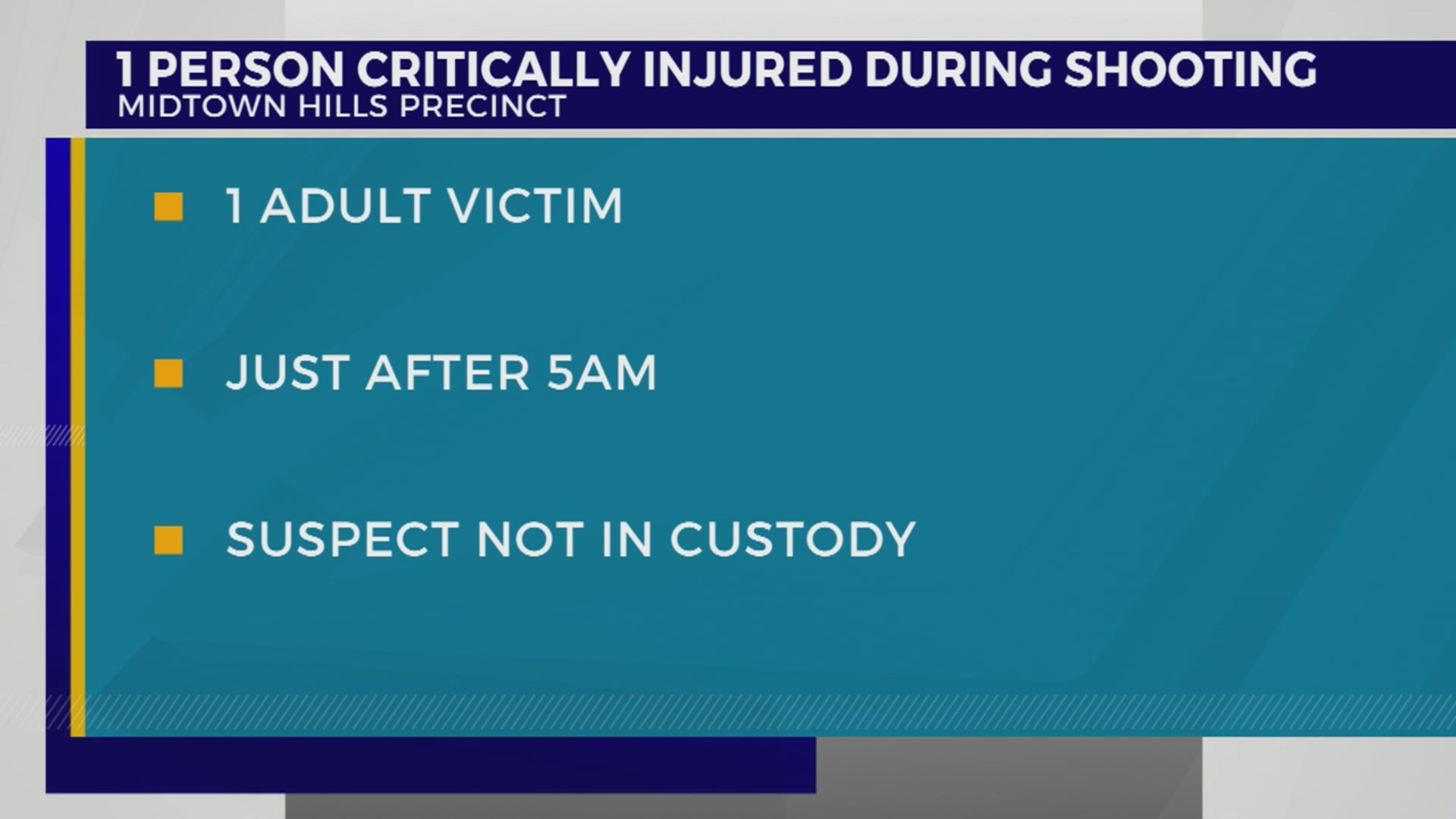 1 critically injured in shooting on Harding Place – WKRN News 2