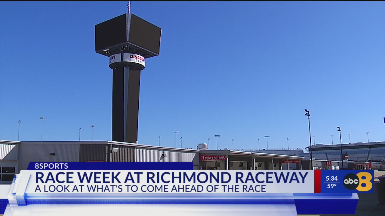 Staff putting finishing touches on Richmond Raceway ahead of NASCAR ...