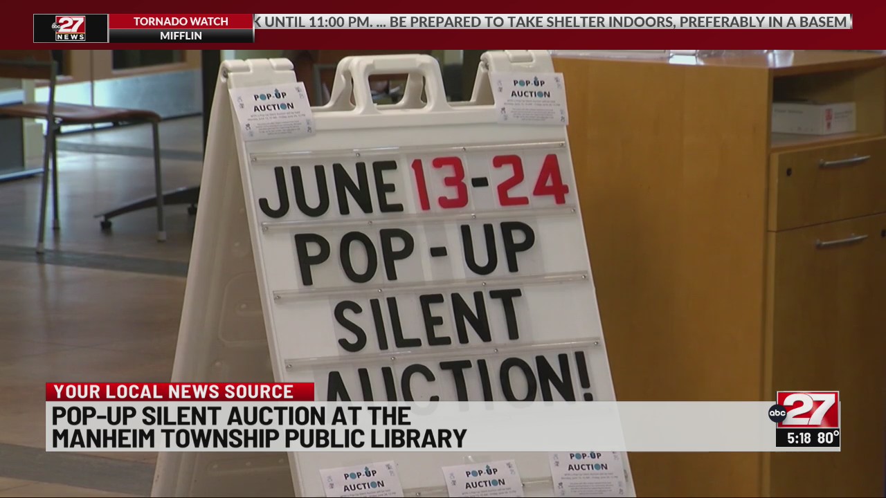 Manheim Twp. Public Library holds pop-up silent auction – PAhomepage.com