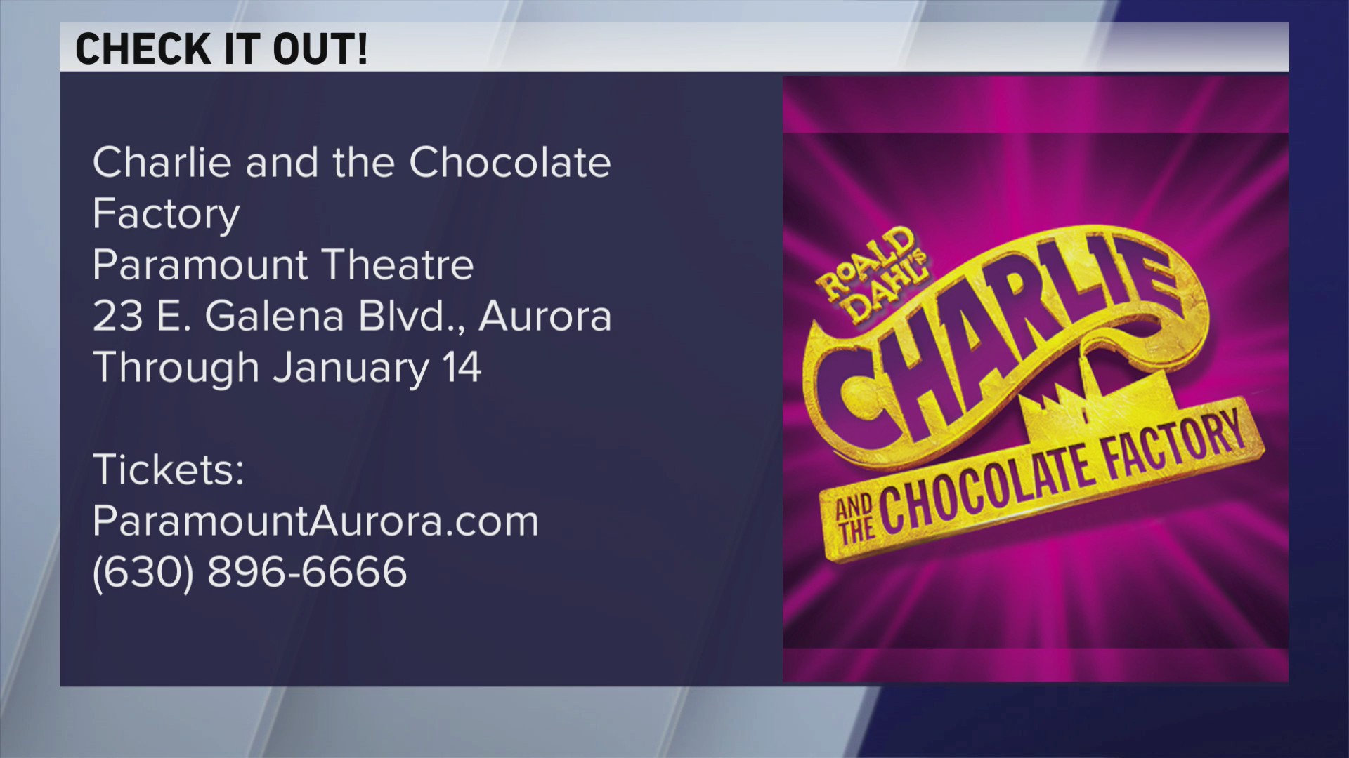 “The Candy Man” from Paramount Theatre’s “Charlie and the Chocolate ...